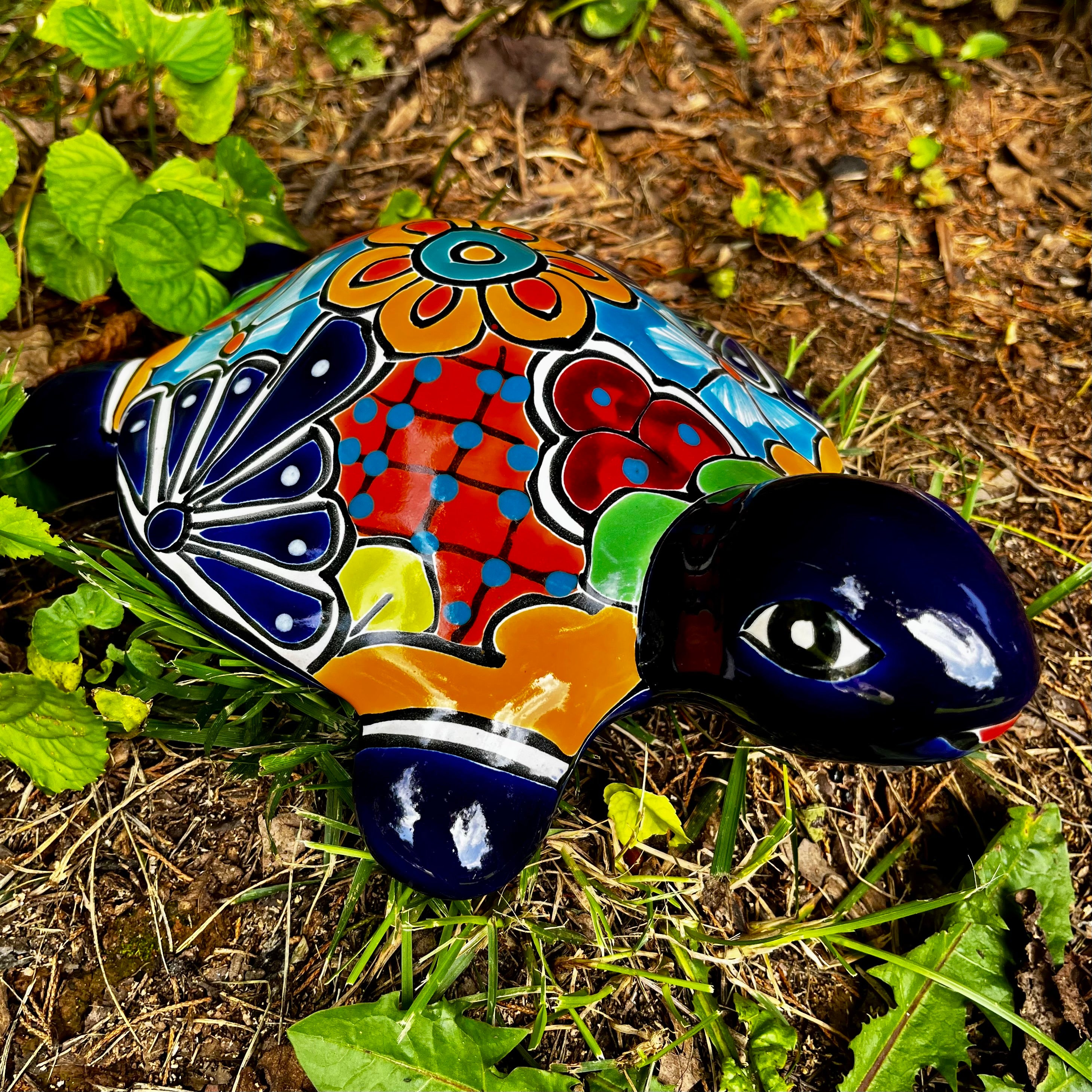 Turtle Mexican Talavera Pottery - Garden Animals - Ceramic Turtles ...