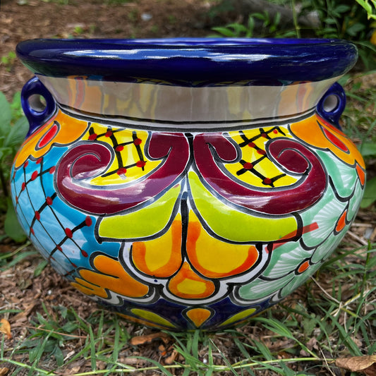 Garden Planters, Jardineres Pots | Talavera Gardern Pottery | MexDecor