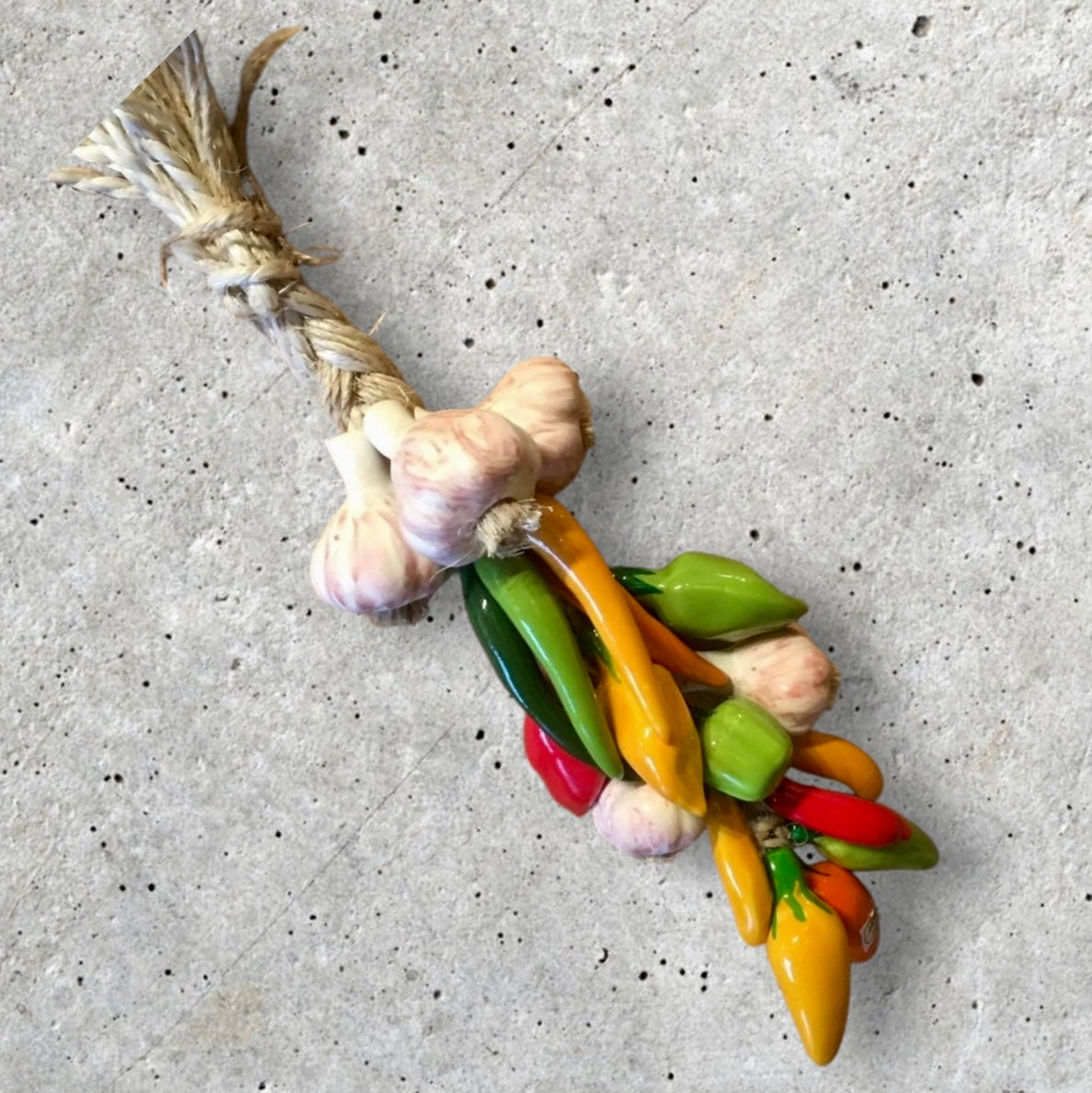 Chili Peppers, Garlic, Veggies, Red Chilis Ristra and More | MexDecor