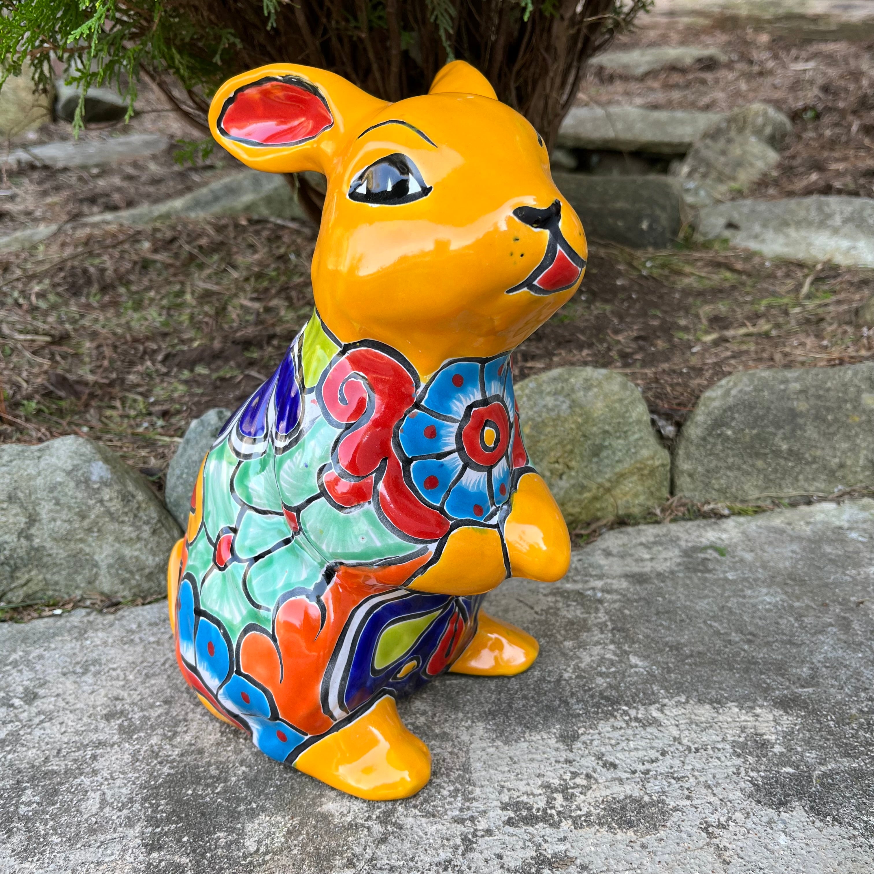 Mexican Talavera Animals, Frogs, Lizards | Garden Pottery | MexDecor ...