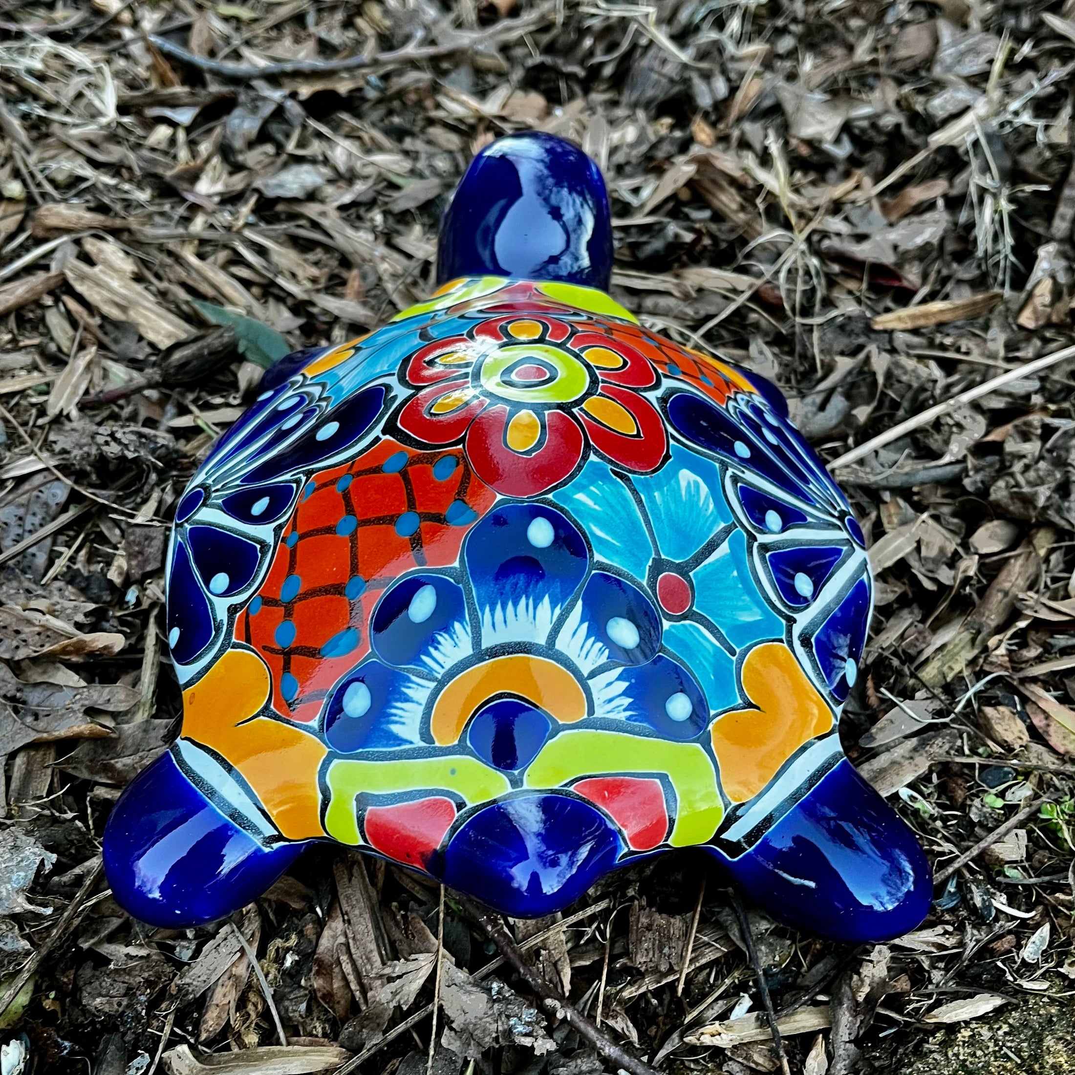 Turtle Mexican Talavera Pottery - Garden Animals - Ceramic Turtles ...