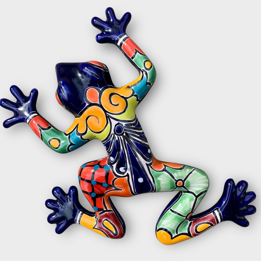Mexican Talavera Animals, Frogs, Lizards | Garden Pottery | MexDecor
