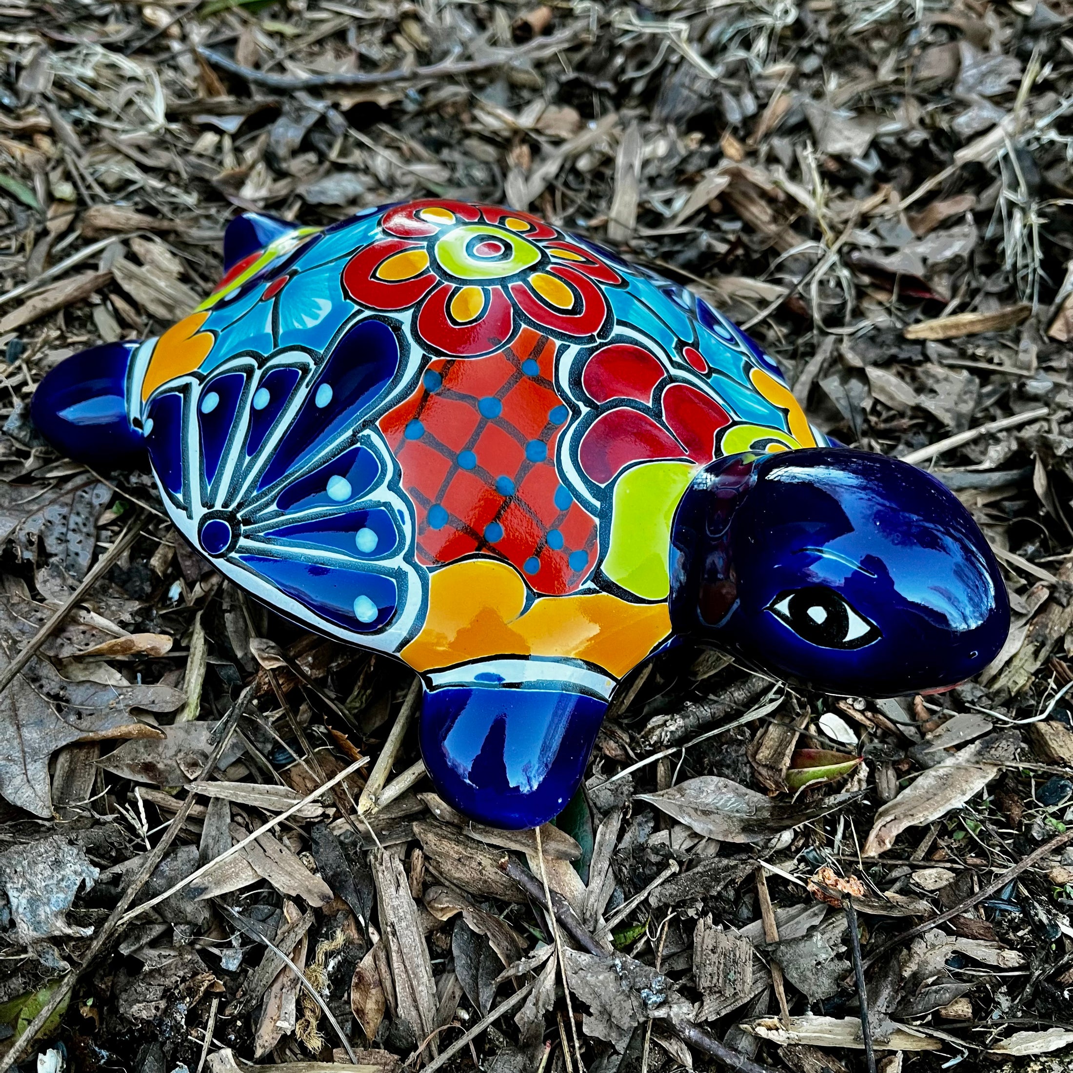 Turtle Mexican Talavera Pottery - Garden Animals - Ceramic Turtles ...