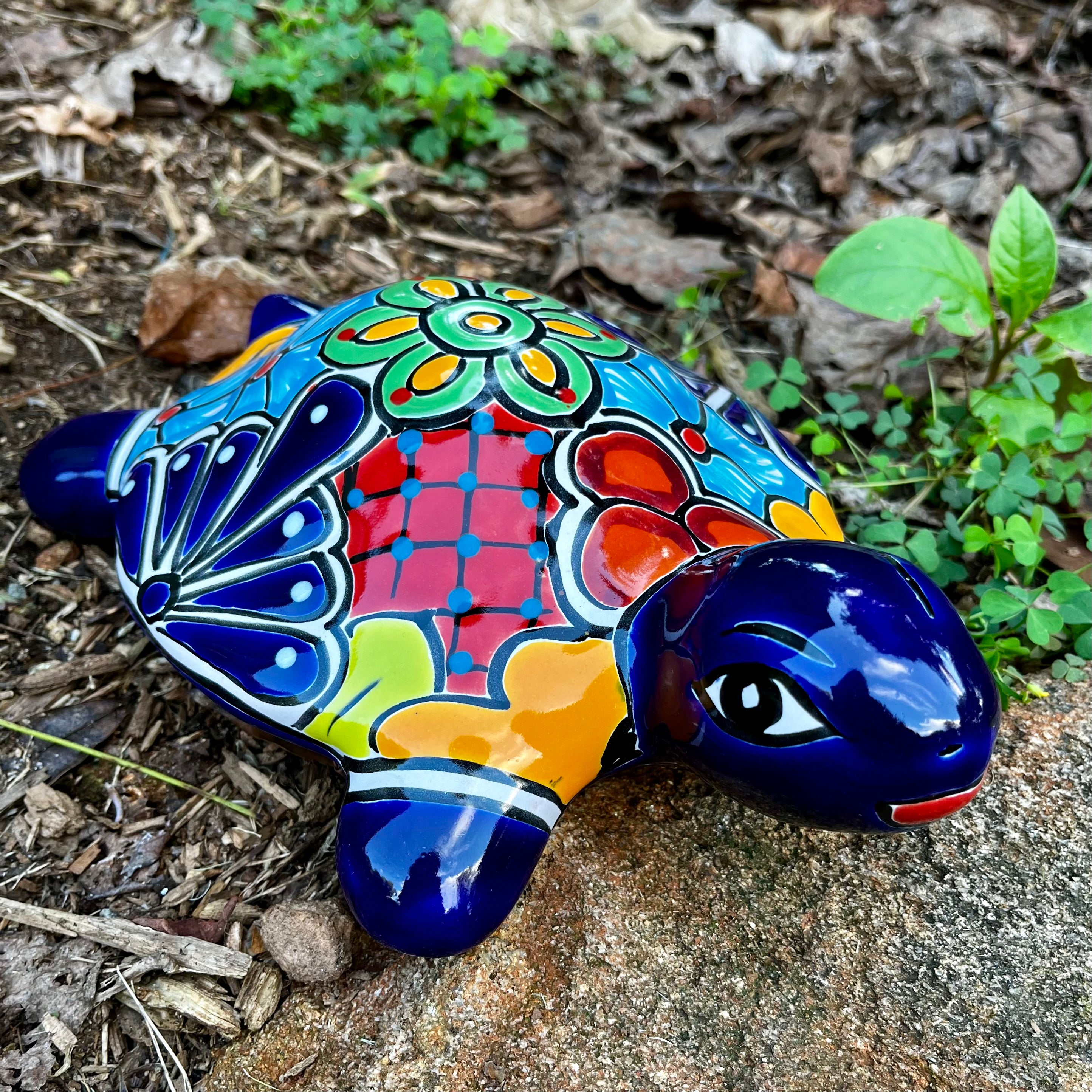 Mexican Talavera Animals, Frogs, Lizards | Garden Pottery | MexDecor ...