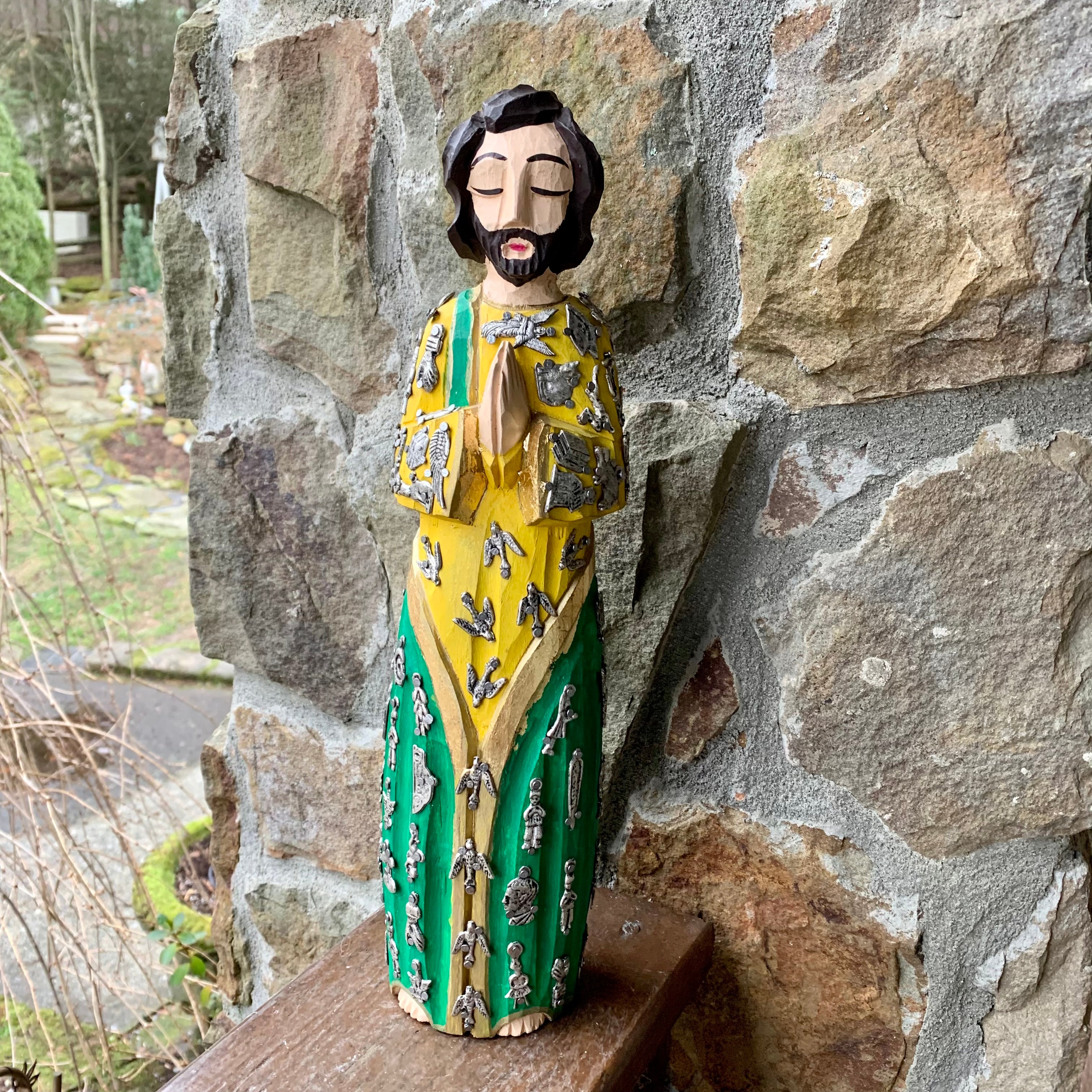 Milagros Angel, Guadalupe, Saints Monks | Religious Figures | MexDecor