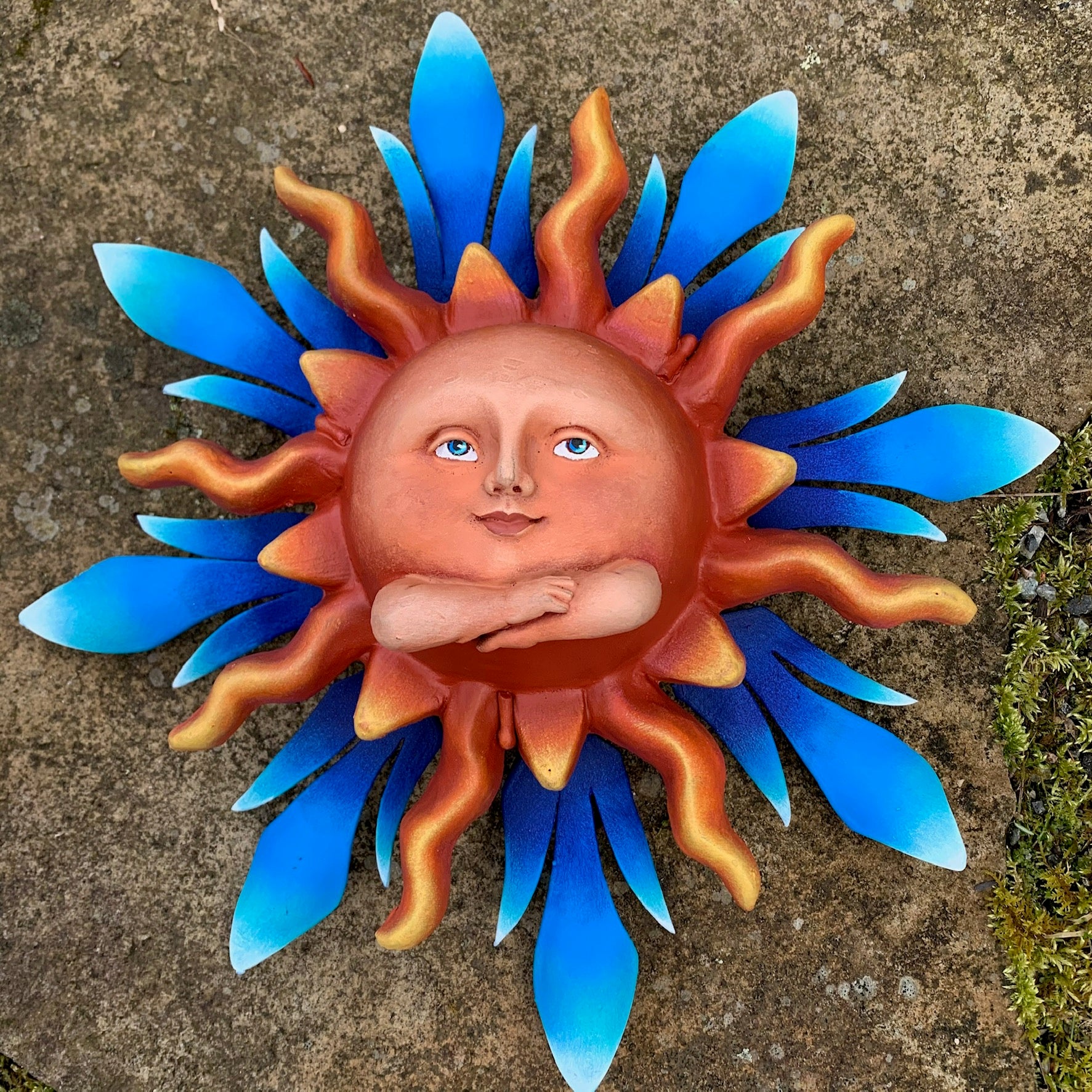 Celestial Metal Sculptures | Wall Suns, Moons and Eclipses | MexDecor