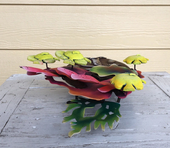 Tropical Fish Welcome Sign - Colorful Beach and Lake Decor - MexDecor