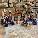 Mexican Nativity Set - Hand Crafted Clay Nativities Medium | MexDecor