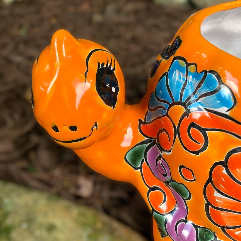 Turtle Mexican Talavera Pottery - Garden Animals - Ceramic Turtles ...
