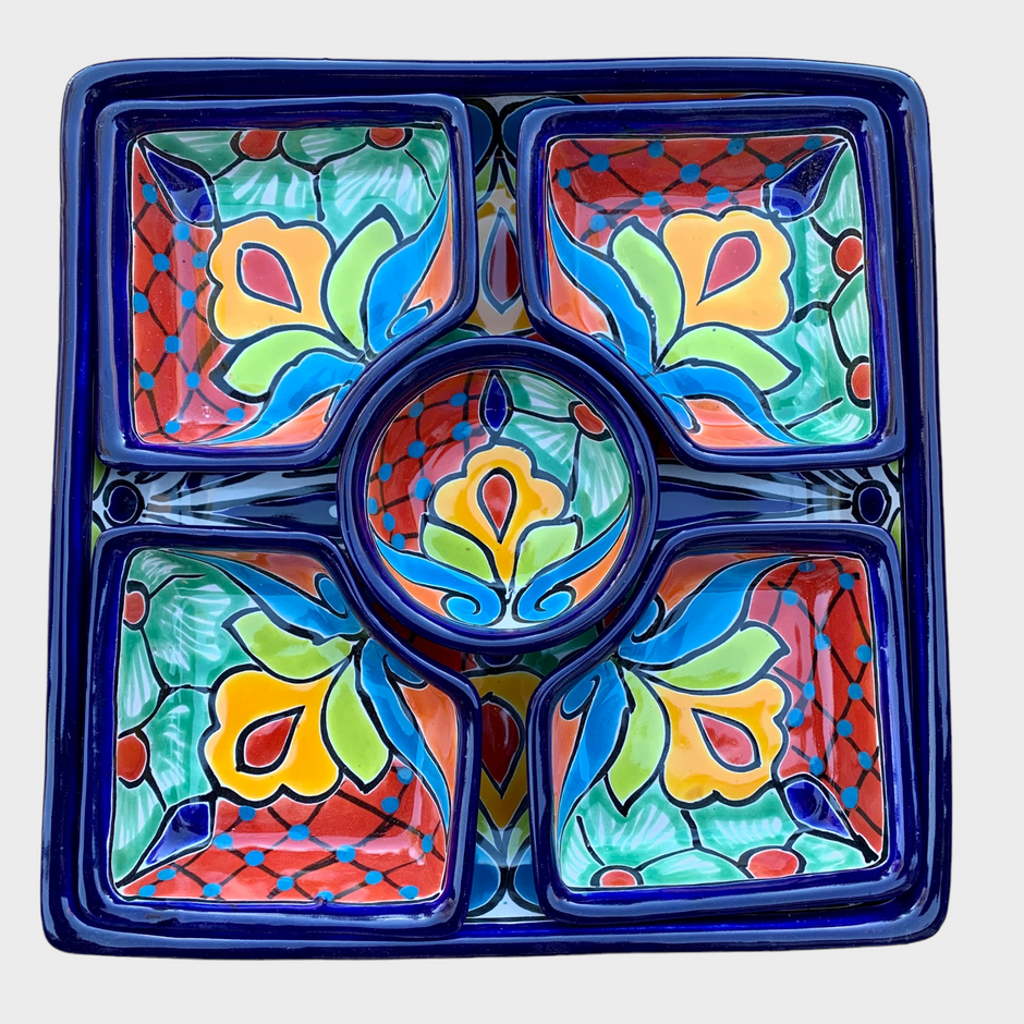 Talavera Serving Pieces | Taco Dishes - Trays - Platters | MexDecor